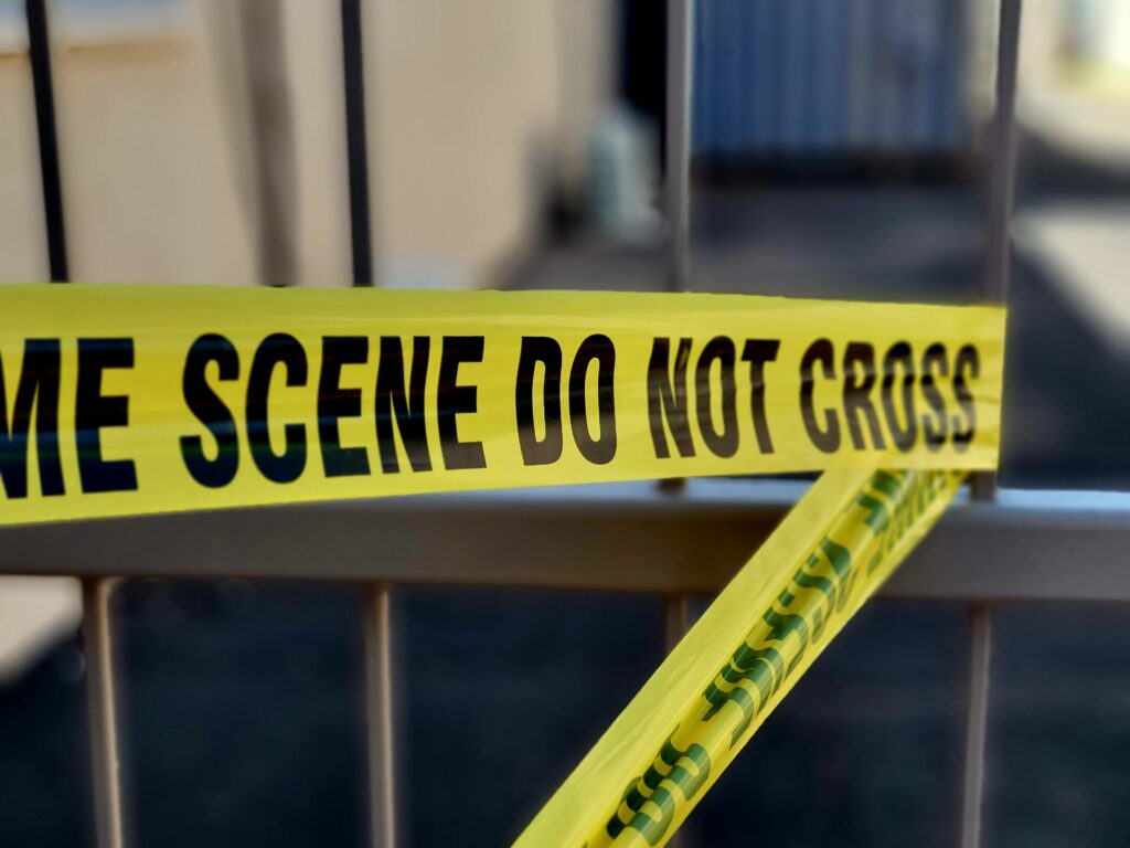 Crime Scene Tape, 100 ft | Thick | High Visibility | Made in USA