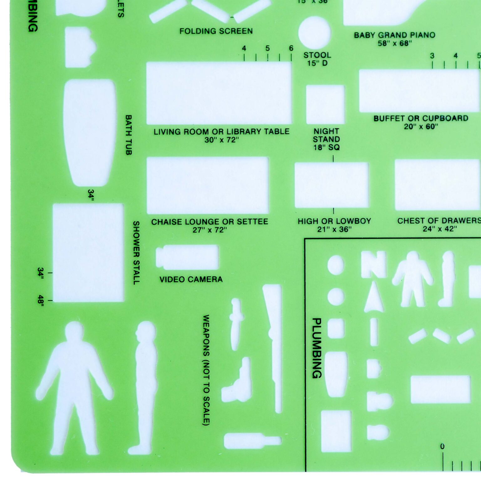 Crime Scene Drawing Template