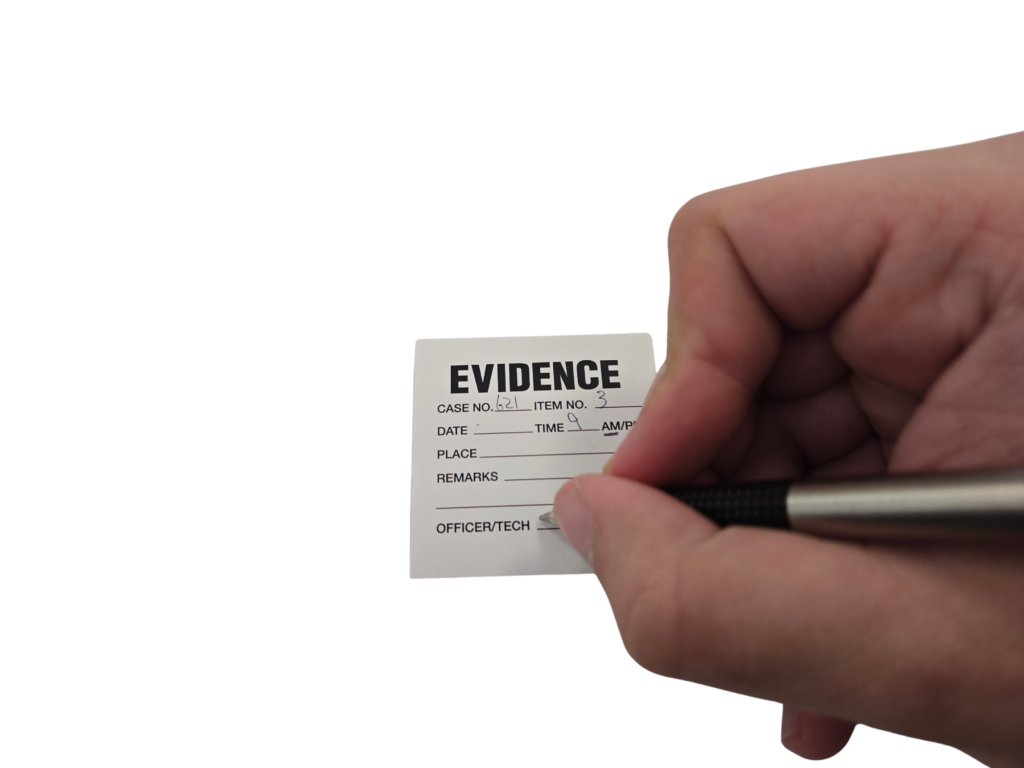 2 x 2 Evidence Labels