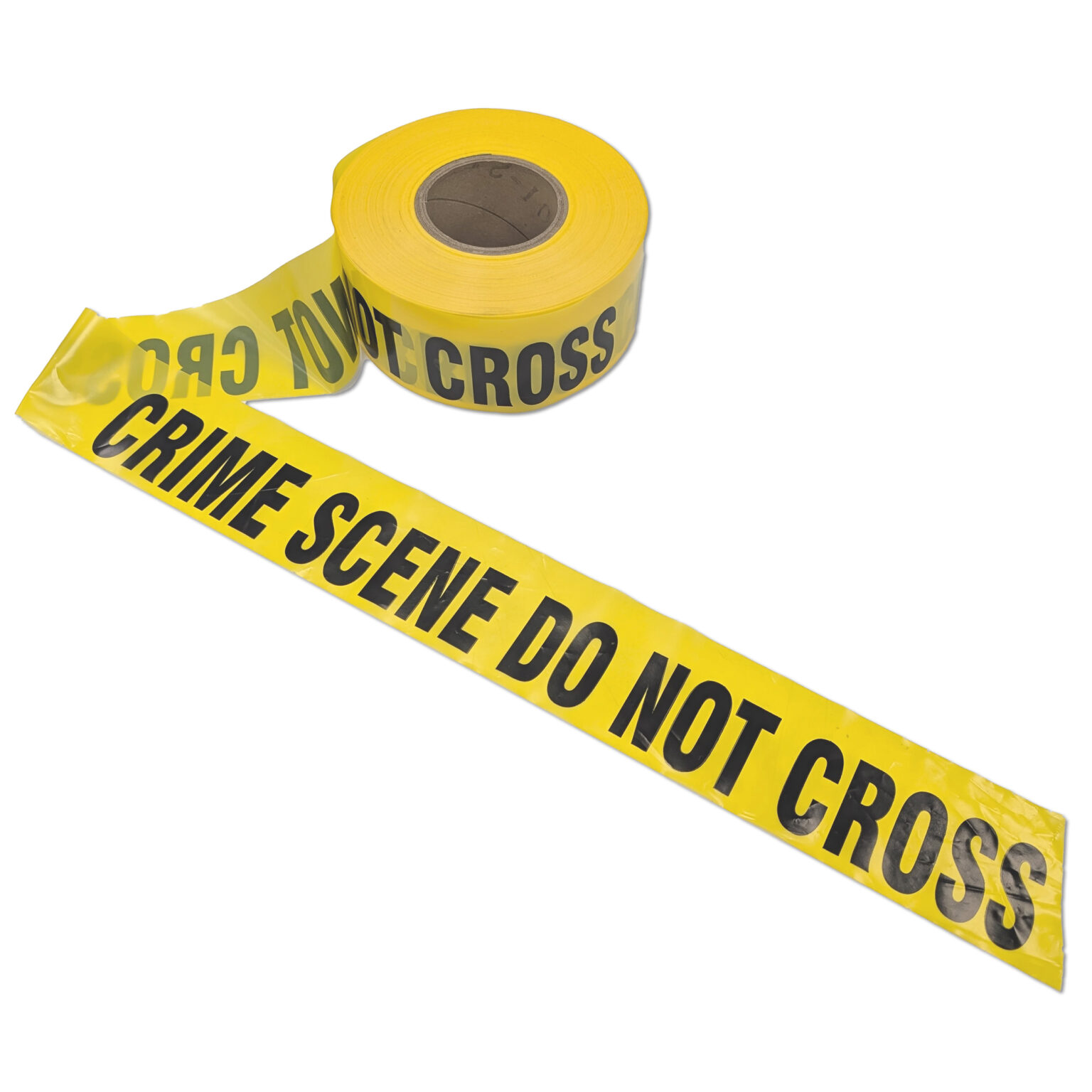 Crime Scene Tape, 100 ft | Thick | High Visibility | Made in USA