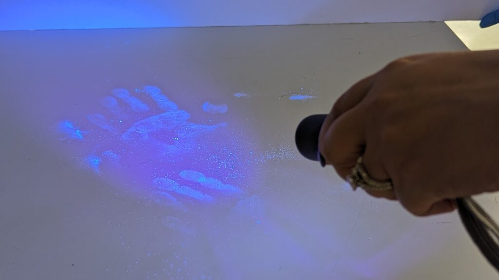 Invisible Fluorescent Thief Detection Kit