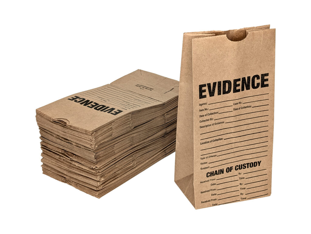 Heavy-Duty Paper Evidence Bags for Secure Evidence Storage
