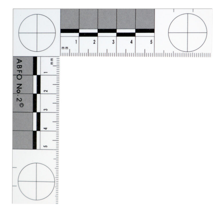 ABFO No. 2 Photomacrographic Scale for Bitemark Analysis