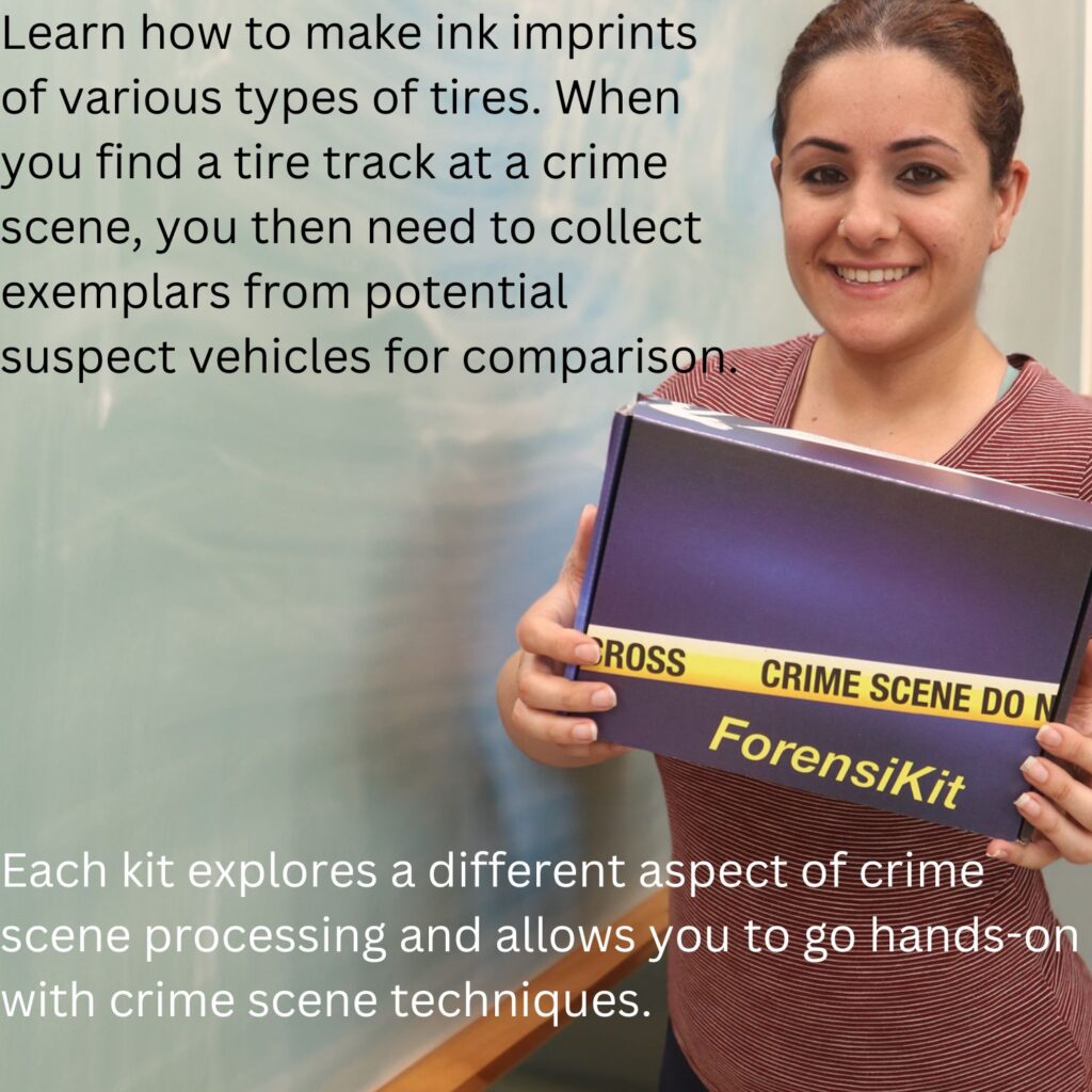 Tire Printing ForensiKit: Track and Identify Tires Easily