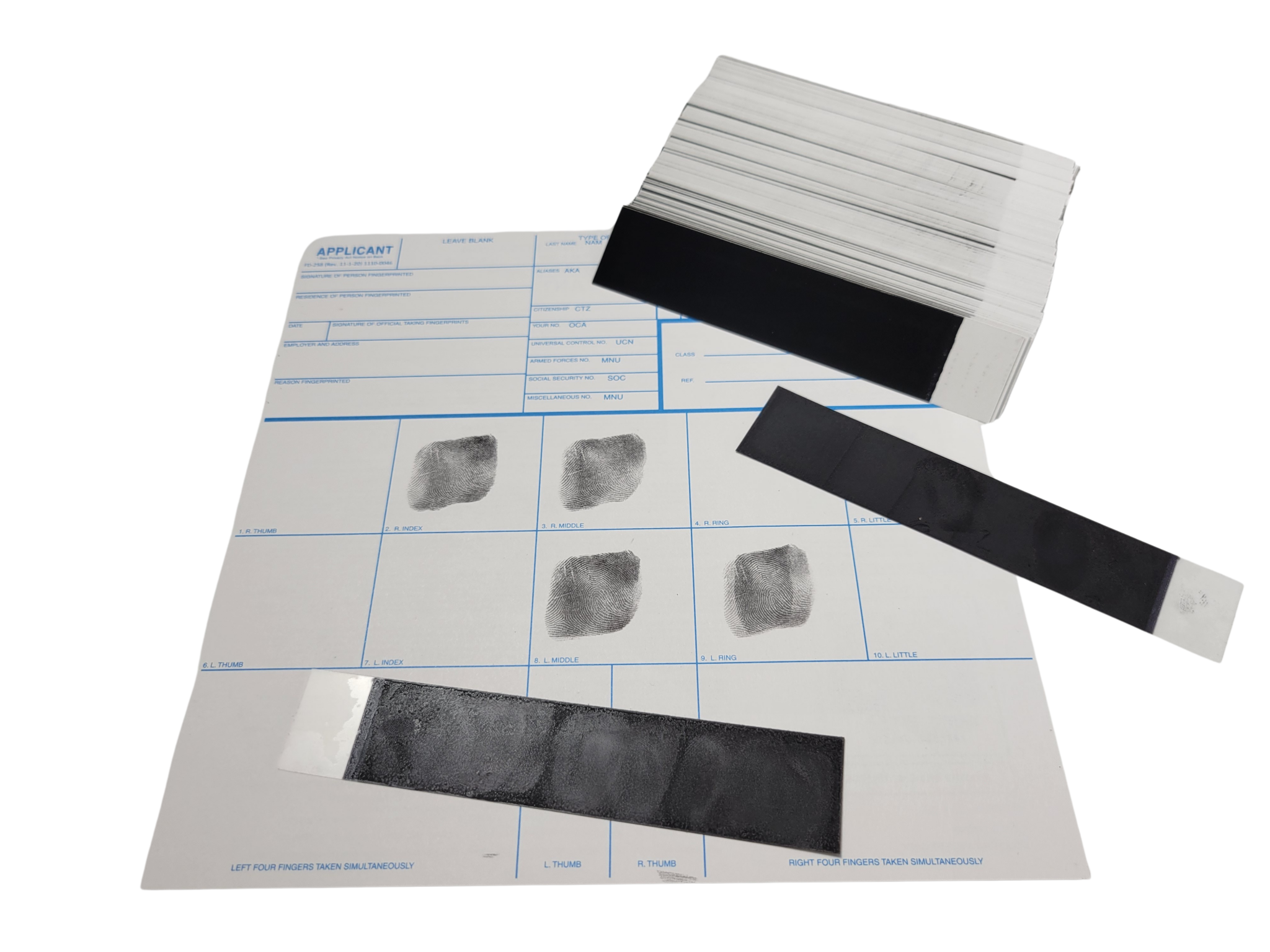 Fingerprint Ink Strip Supplies: Quality & Precision Ink