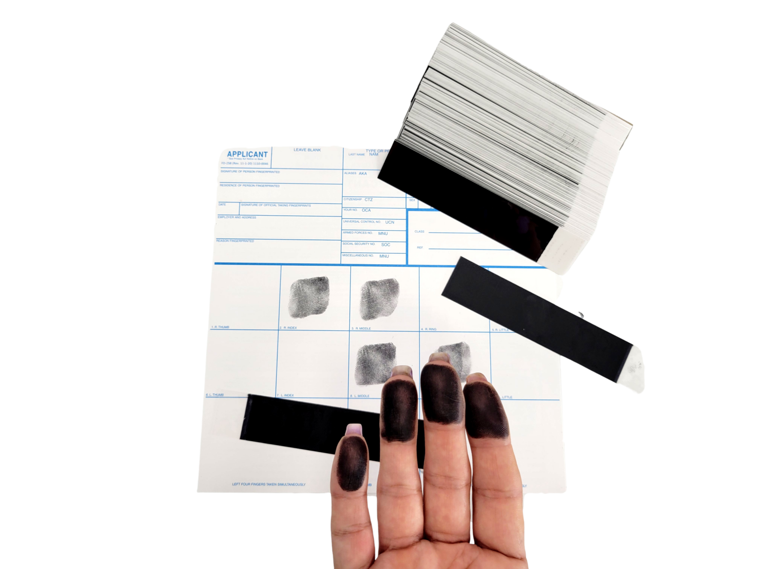 Fingerprint Ink Strip Supplies: Quality & Precision Ink
