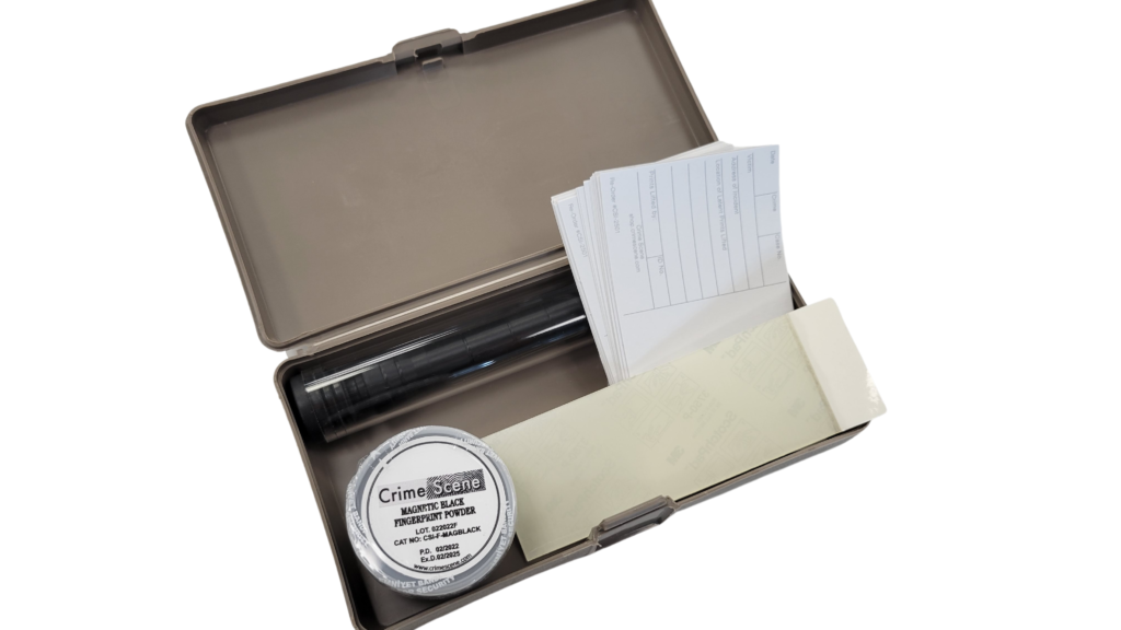 Basic Latent Fingerprint Kit, Magnetic - Crime Scene Forensic Supply Store