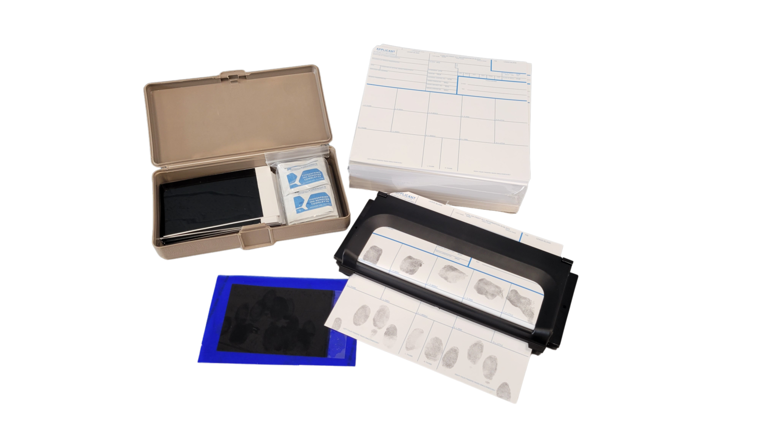 Fingerprinting kit for large Groups ,250 Uses