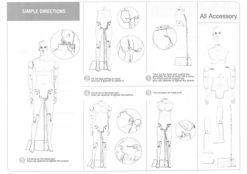 Flexible Forensic Mannequin – Ideal for Displays and Training