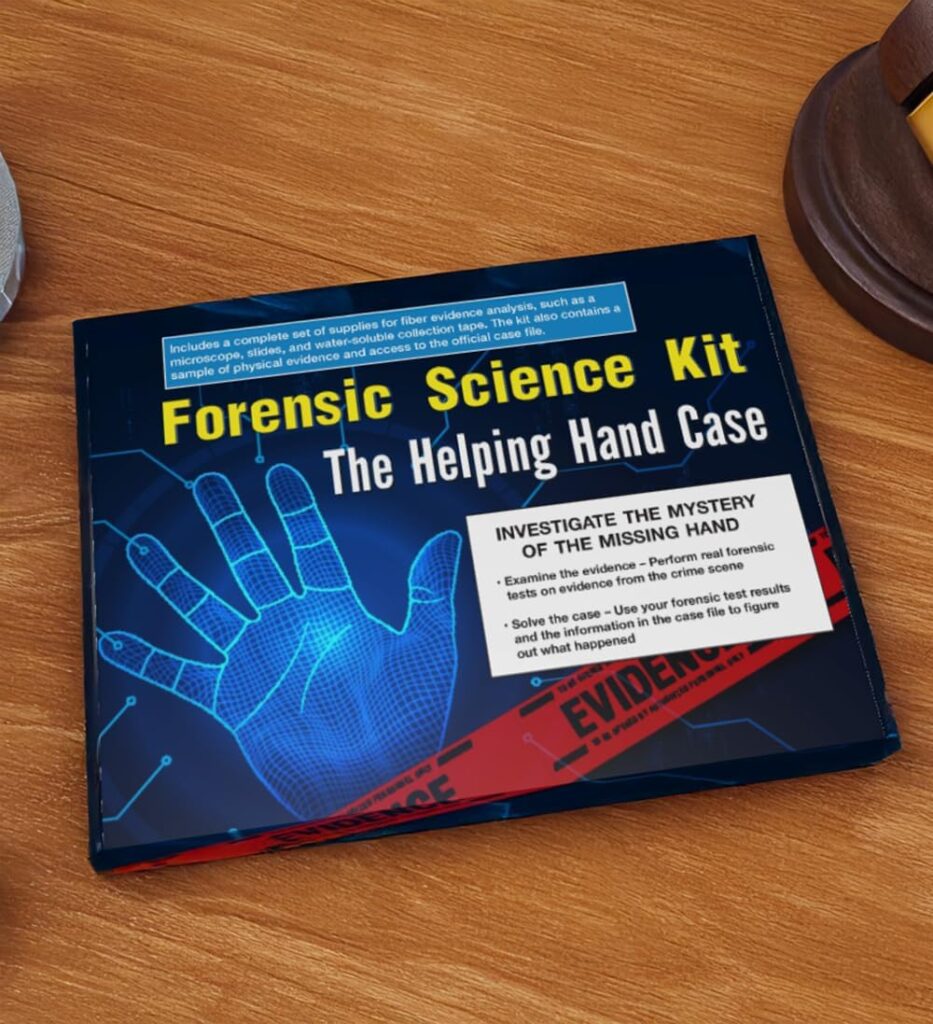 Crime Scene Forensic Science Kit: The Helping Hand Case