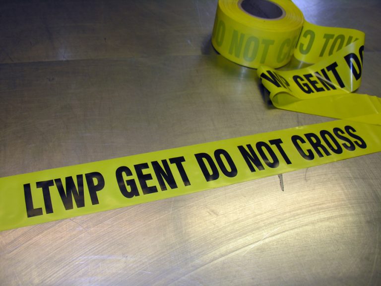 Custom Printed Barricade Tape, 1000 ft, Bulk Orders