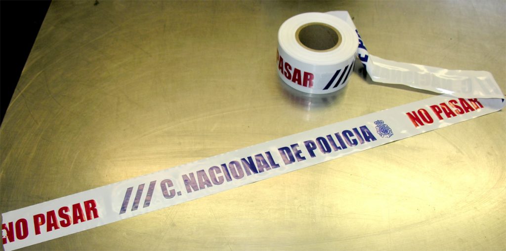 Custom Printed Barricade Tape, 1000 ft, Bulk Orders